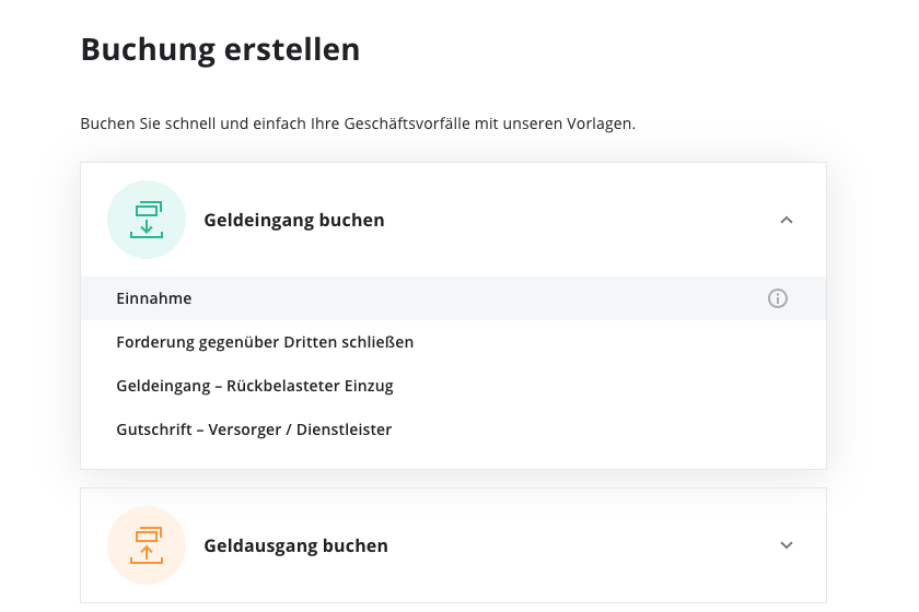 Wie verbuche ich eine Kaution?